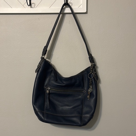 The Sak | Bags | The Sak Navy Blue Leather Hobo Shoulder Bag | Poshmark
